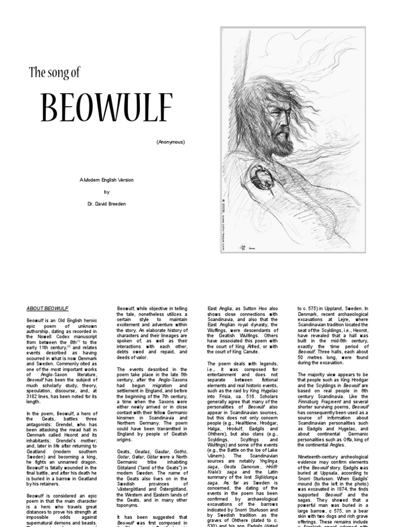 Beowulf (Modern English) | Beowulf | Old English Poems
