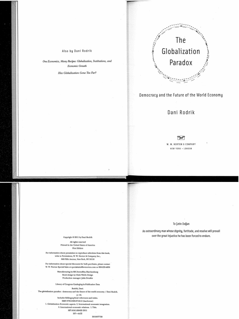 The Globalization Paradox - Dani Rodrik | PDF