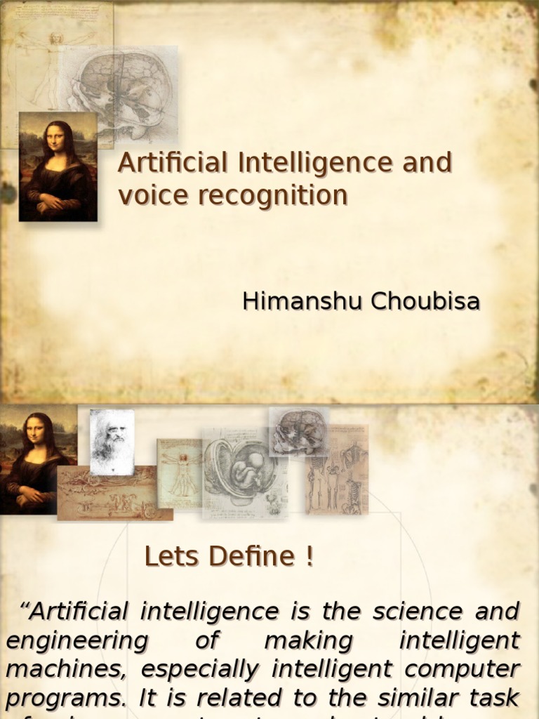 Ai in Speech Recognition | PDF | Speech Recognition | Artificial ...