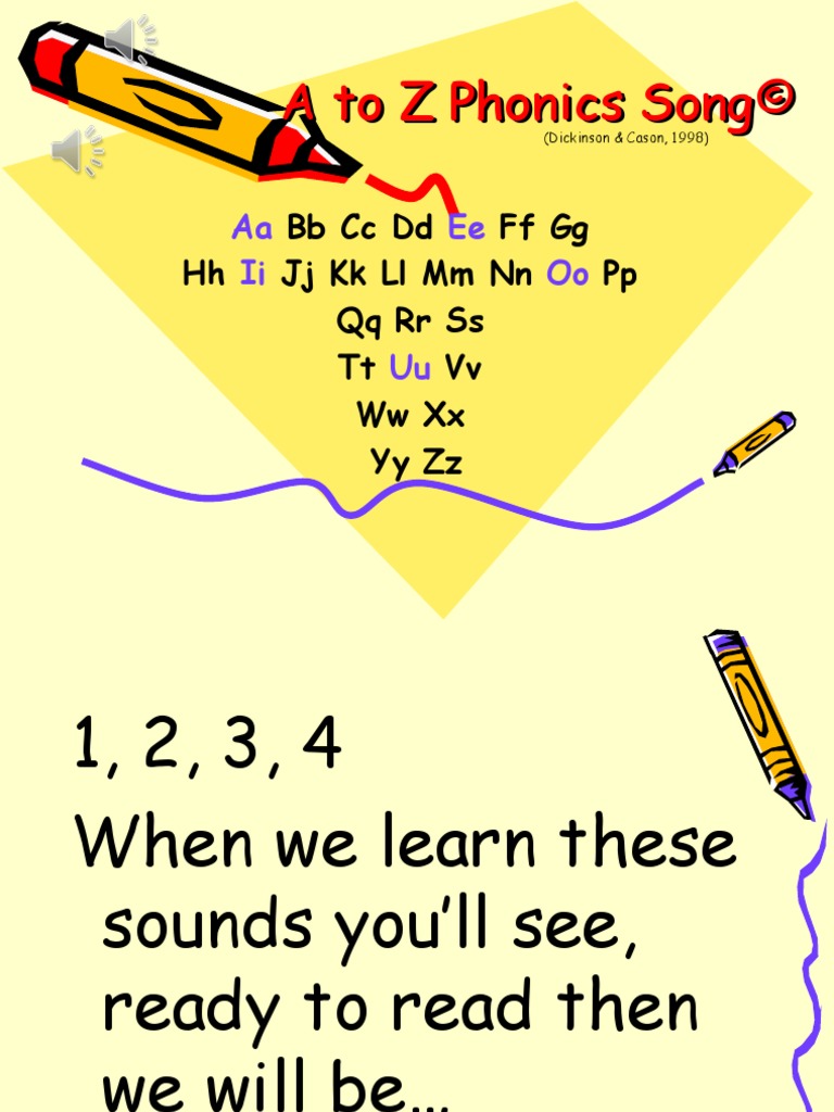A To Z Phonics Song | PDF