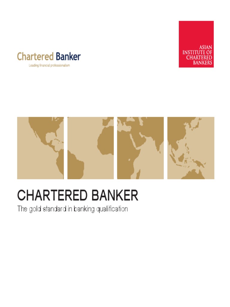 Chartered Banker: The Gold Standard in Banking Qualification | Download ...