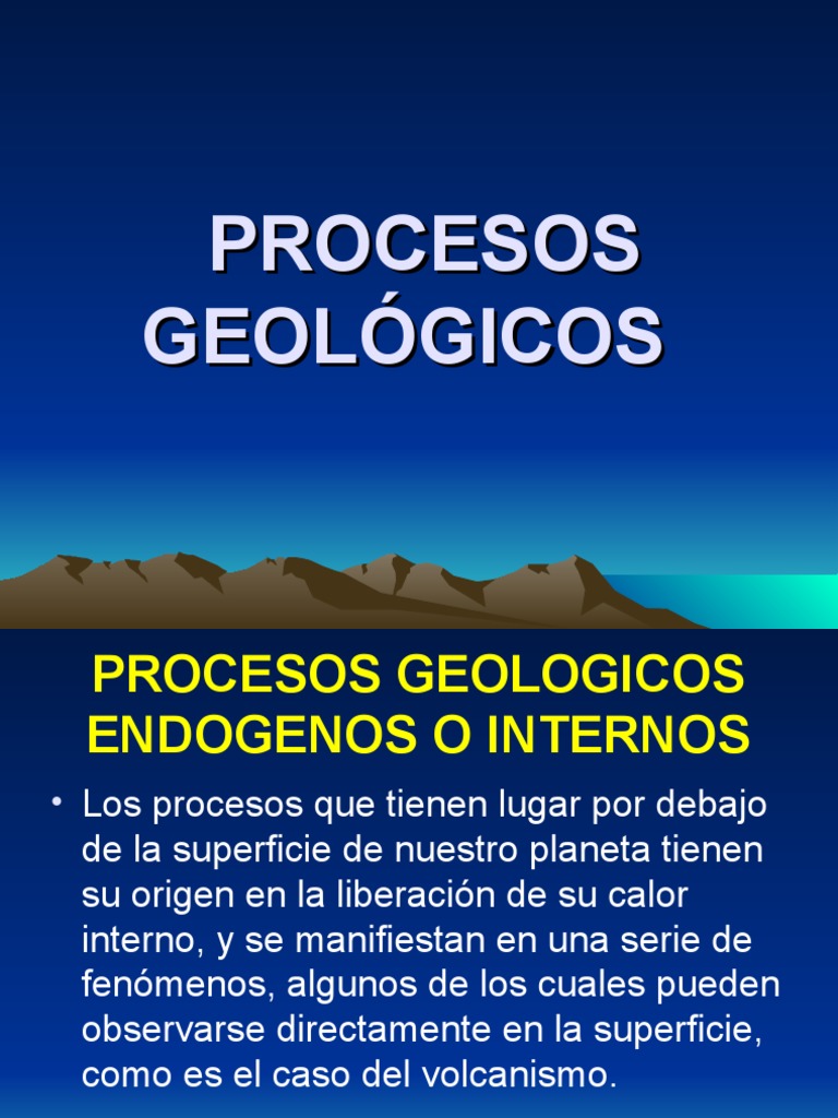 Procesos Geologicos Internos | PDF | Magma | Roca (geología)