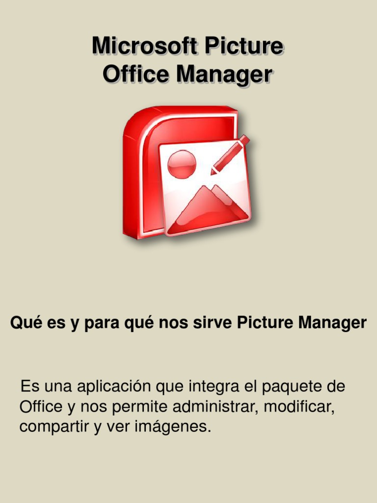 Tutorial: Microsoft Office Picture Manager | PDF | Software del sistema ...
