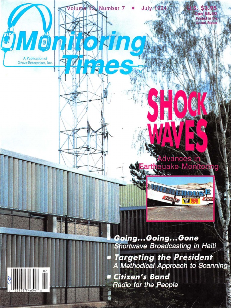 07 July 1994 | PDF | Earthquakes | Radio
