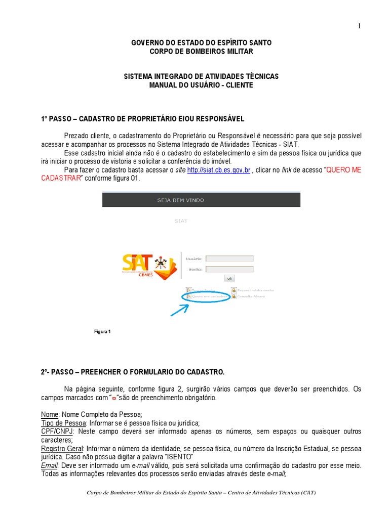 Tutorial Siat Cliente | PDF | E-mail | Estado