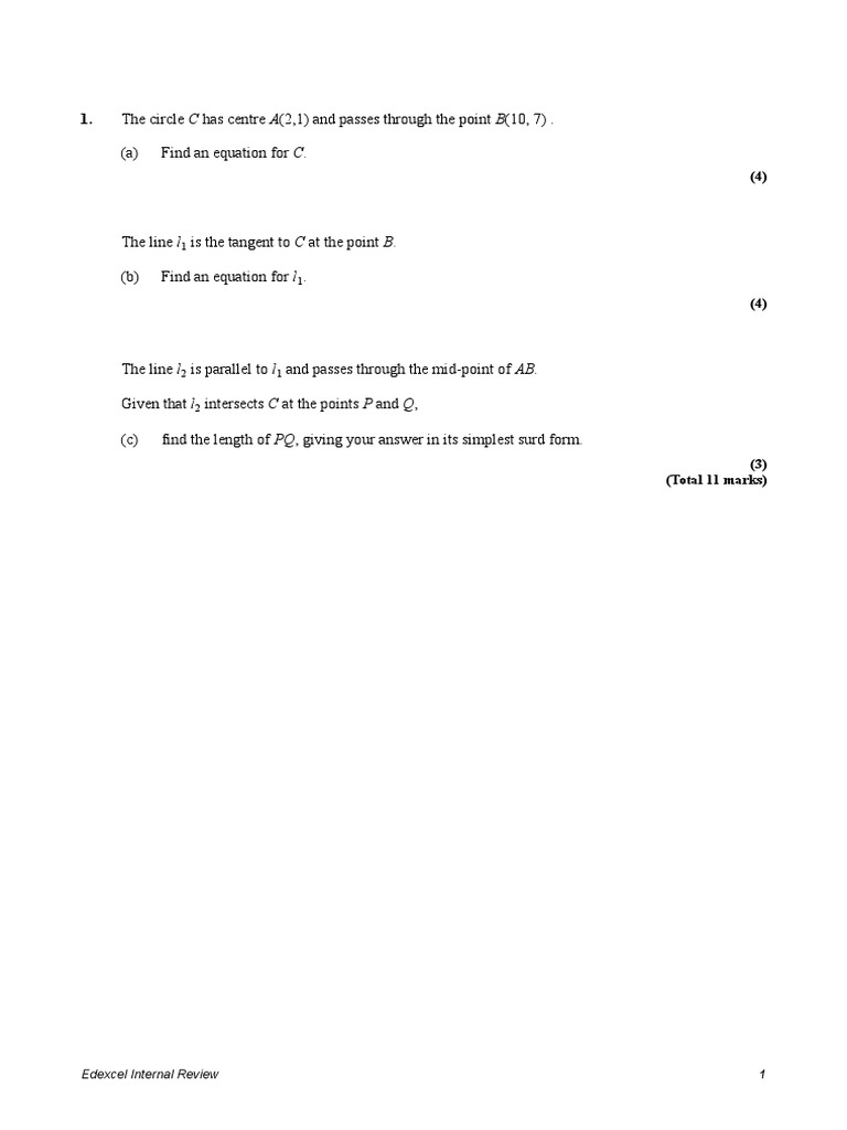 Advanced Circle Geometry Problems | PDF | Circle | Trigonometric Functions