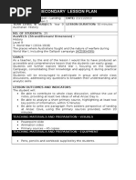 Science 8 Lesson Plan For Week 1 - 1 | PDF