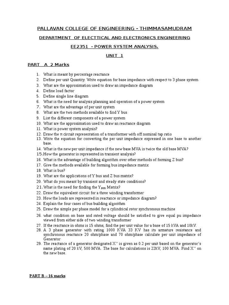 Power System Analysis | PDF | Electrical Impedance | Electric Power System