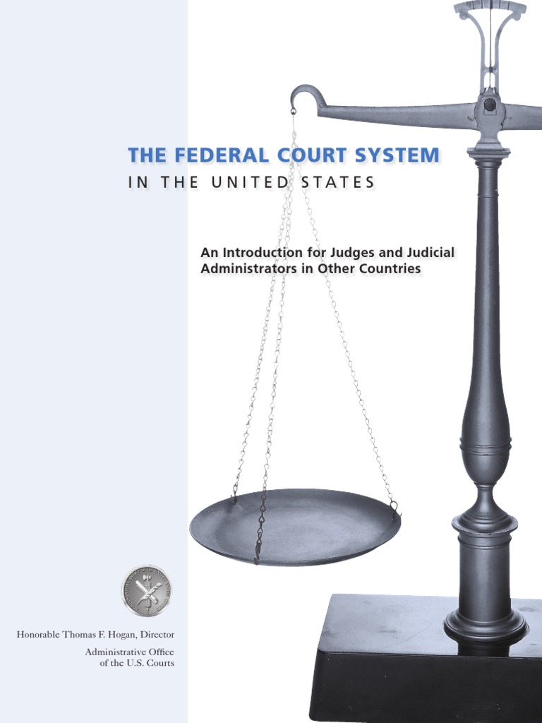 The Federal Court System in The United States | PDF | Social Science