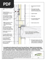 Recessed Brick Wall Section Detail | PDF | Framing (Construction) | Wall
