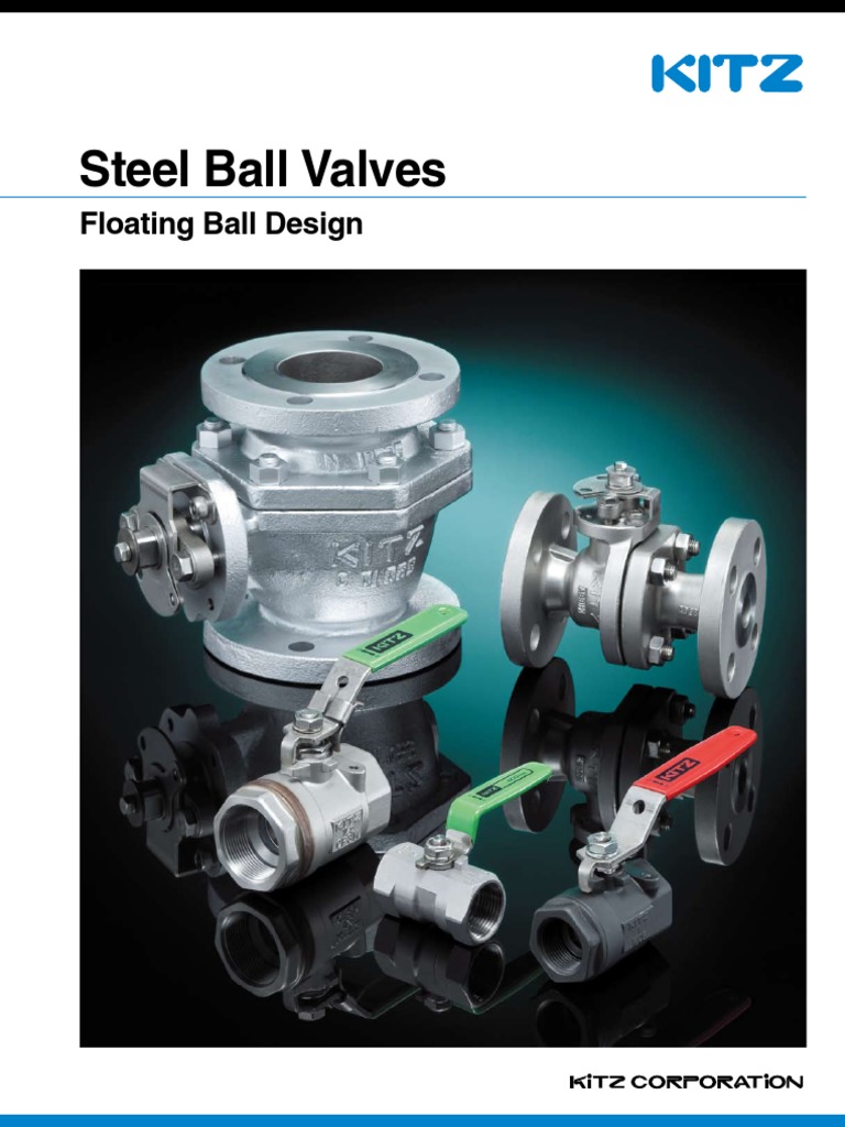 Kitz Ball Valve PDF | PDF | Valve | Mechanical Engineering