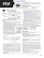 TopTronic TDDGT - Instruction Manual | PDF | Timer | Electronic Engineering