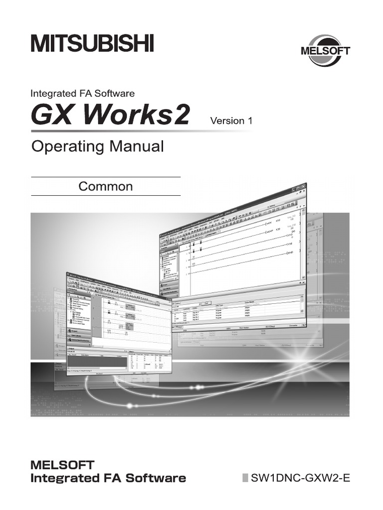 GX Works 2 Operating Manual Common | PDF | Programmable Logic Controller | Computer Data Storage