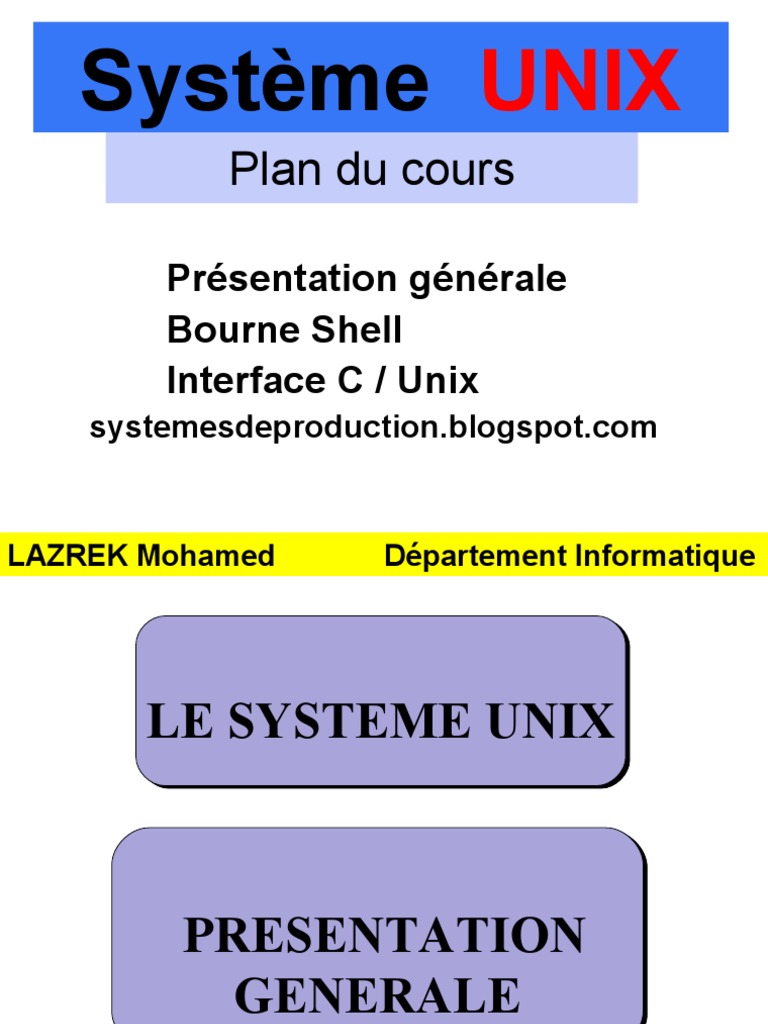 Introduction À L'unix | PDF | Unix | Distribution de logiciels Berkeley