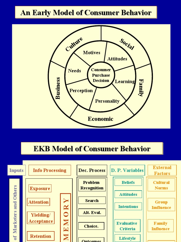 C B Models | PDF | Consumer Behaviour | Behavior