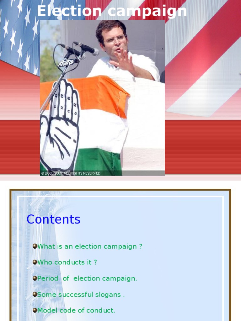 Election Campaign Basics for Students | PDF | Political Campaigns ...