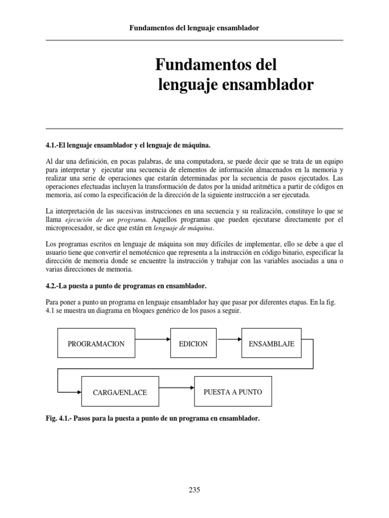 Assembly | Descargar gratis PDF | Lenguaje ensamblador | Poco Assembly | Descargar gratis PDF | Lenguaje ensamblador | Poco