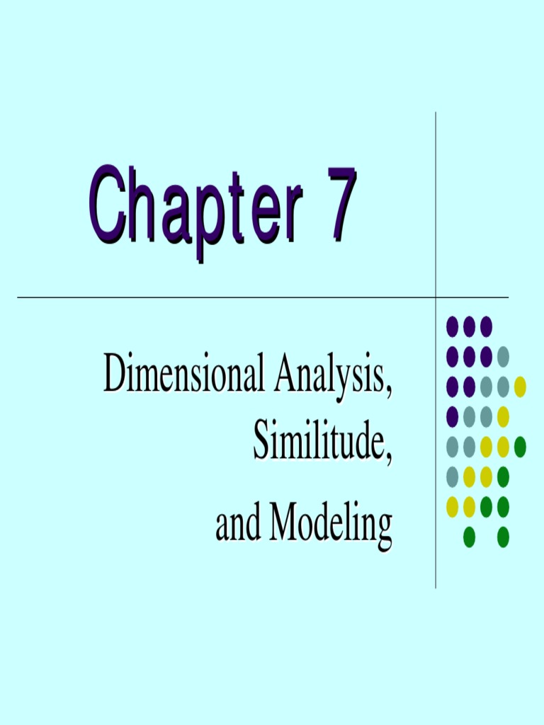 Dimensional Analysis | PDF | Reynolds Number | Fluid Dynamics