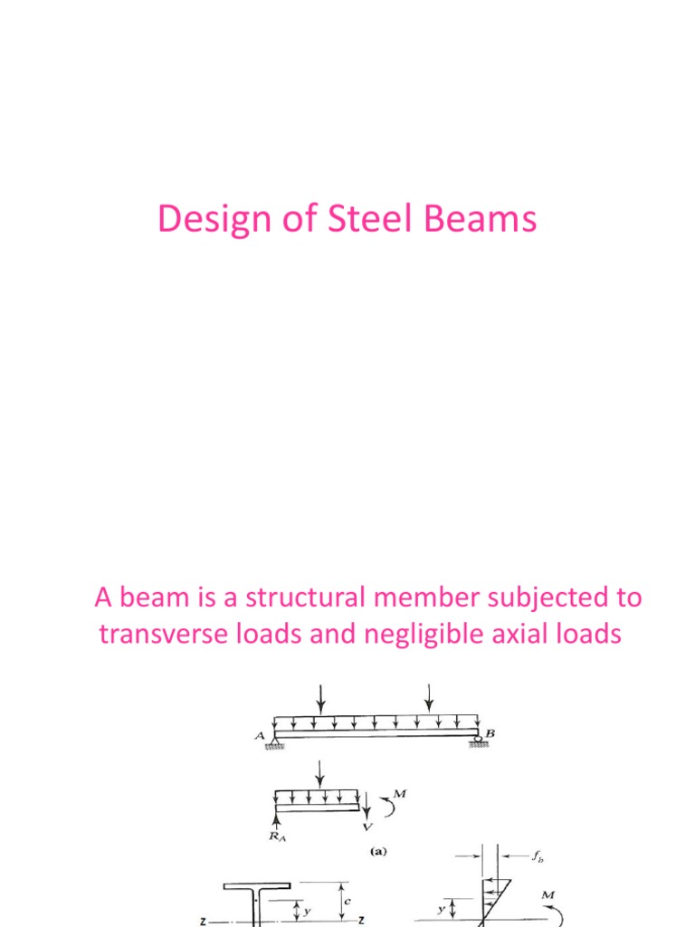 Design of Steel Beams | PDF | Buckling | Beam (Structure)