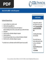 Funding Your COL Account | PDF | Online Banking | Banks & Banking