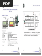 Langkah Langkah Penggunaan Alat Total Station | PDF