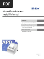 Install Manual: Advanced Printer Driver Ver.4 | PDF | Installation ...