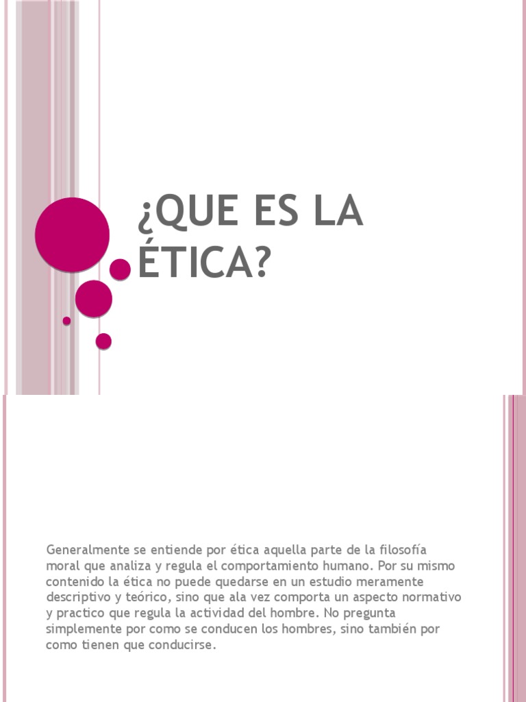 Que es la ética | Razón | Immanuel Kant