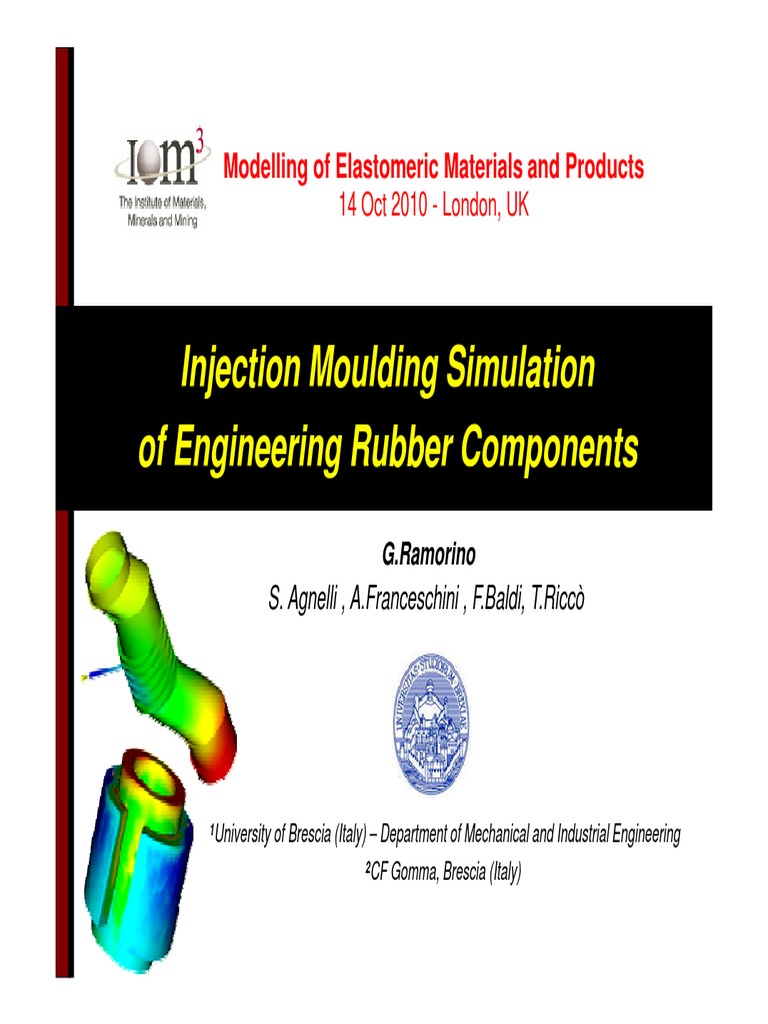 Injection Molding Simulation | PDF | Differential Scanning Calorimetry ...