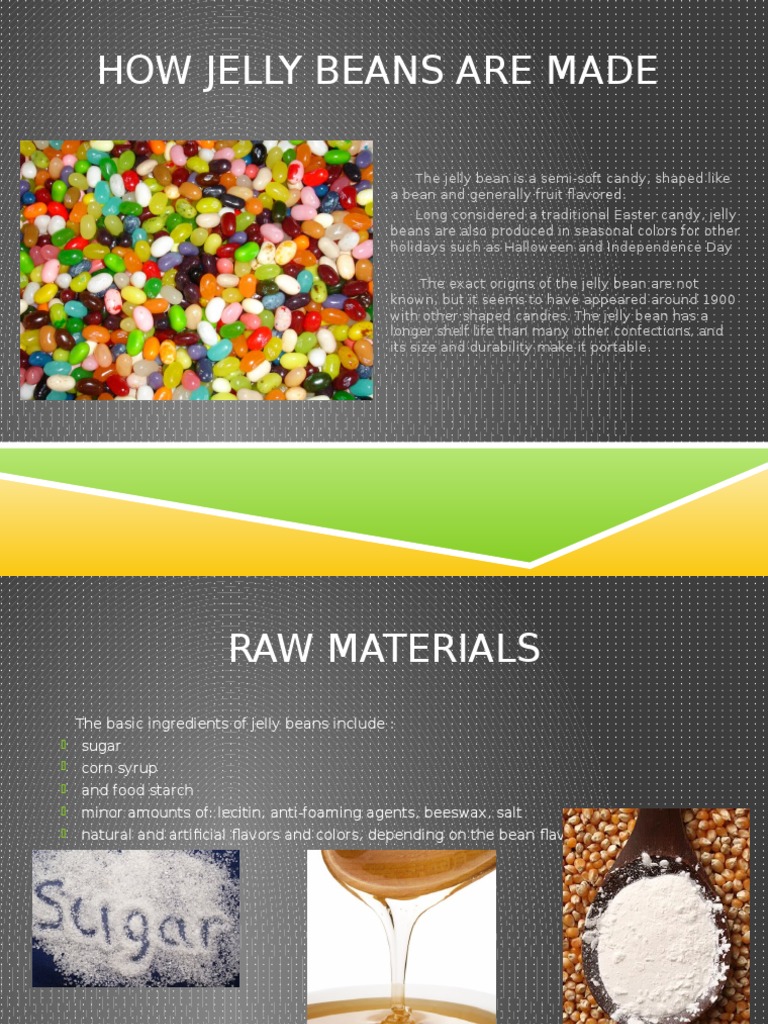 How Jelly Beans Are Made | PDF | Fruit Preserves | Candy