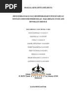 Materi Modul Food and Beverage Service | PDF