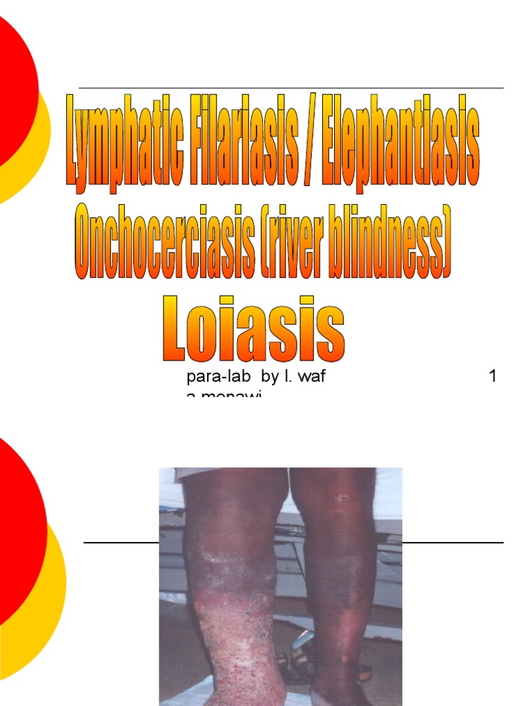 Filariasis | PDF | Medical Specialties | Diseases And Disorders
