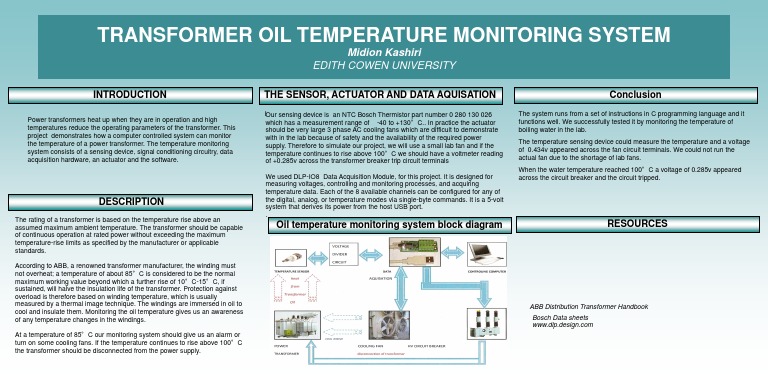 Instrumentation Poster | PDF | Data Acquisition | Transformer