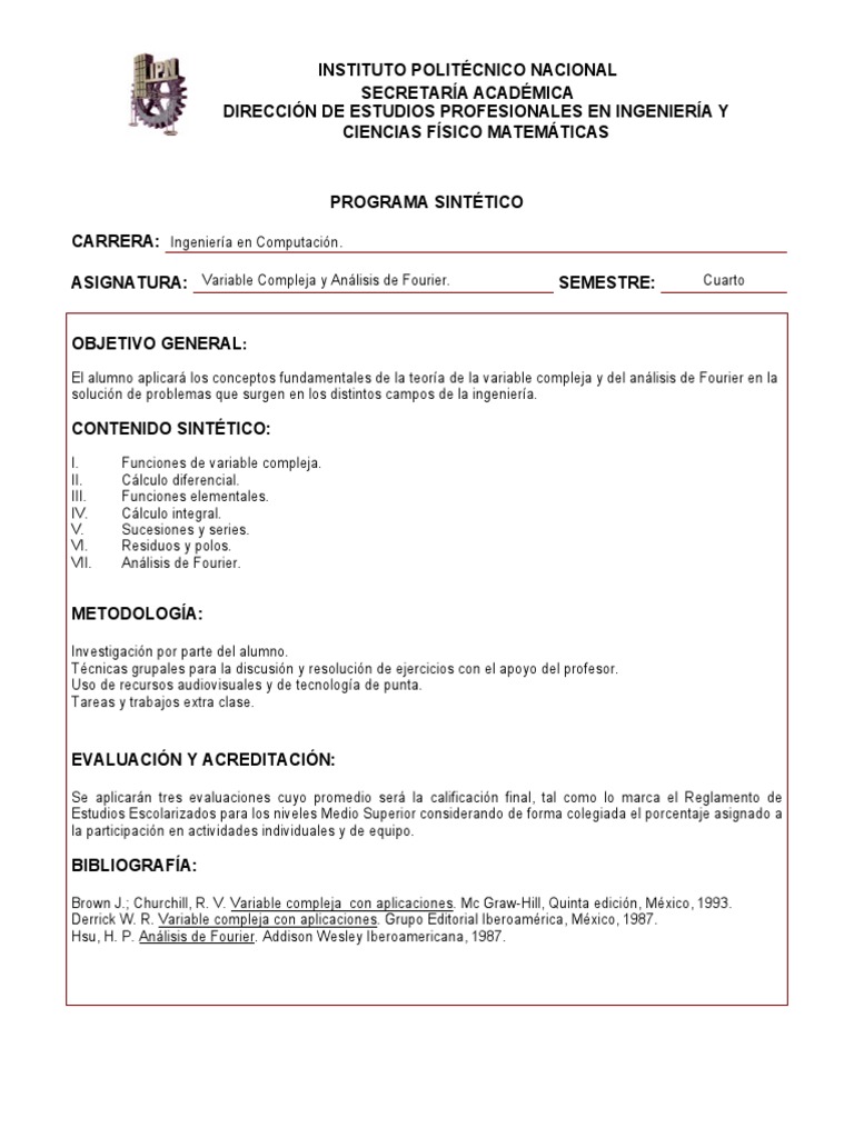 Variable Compleja | PDF | Análisis complejo | Integral