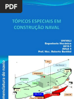 Partes Estruturais Das Embarcações | PDF | Casco (embarcação) | Navios