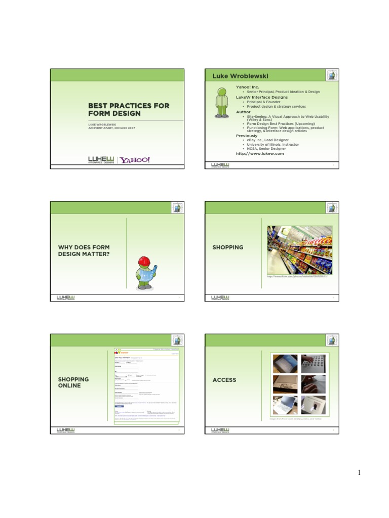 Form Design Best Practices 2023 | PDF | World Wide Web | Internet & Web