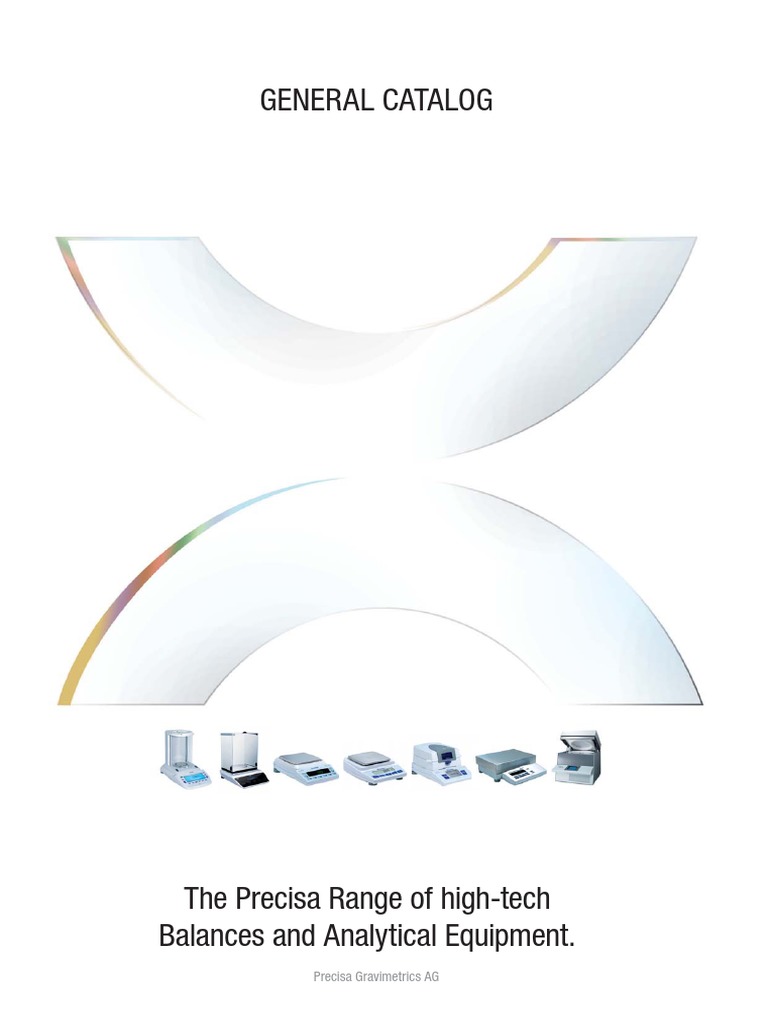 Precisa | PDF | Weighing Scale | Electrical Connector