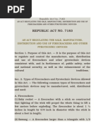 2012 Revised IRR of RA 7183 | PDF