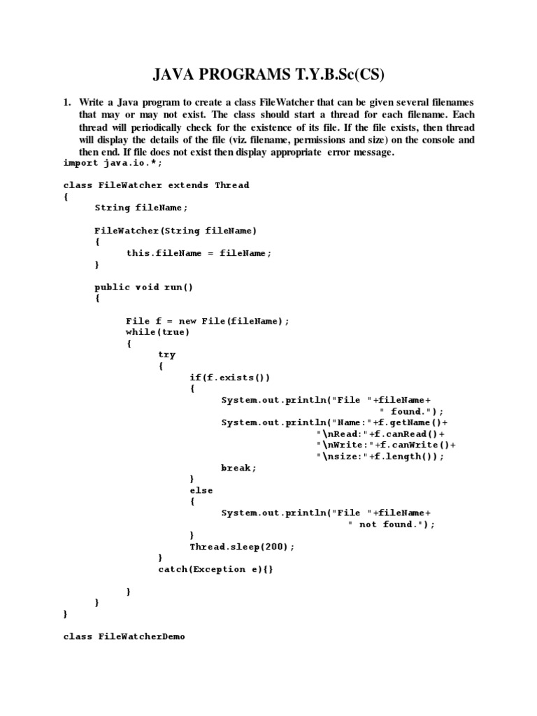 Java Programs | PDF | Http Cookie | Computer File