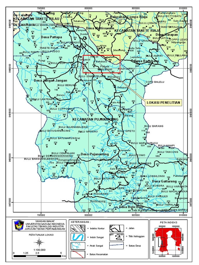 Peta Administrasi Kabupaten Barru | PDF | Memasak, Makanan, & Anggur