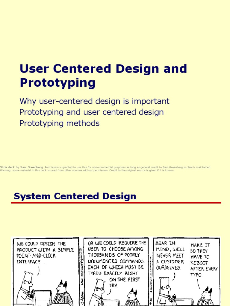 User Centered Design and Prototyping | Download Free PDF | Software Prototyping | Usability