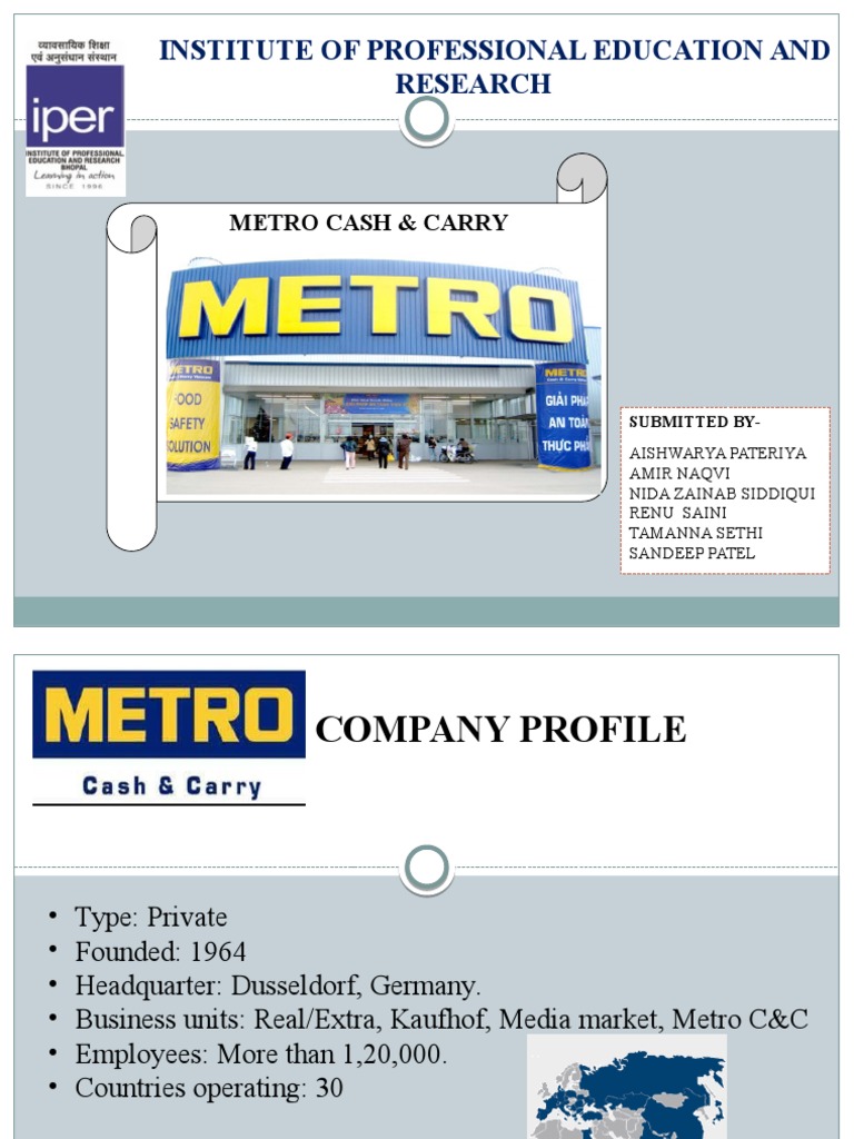Metro Cash & Carry Company Overview | PDF | China | World Politics