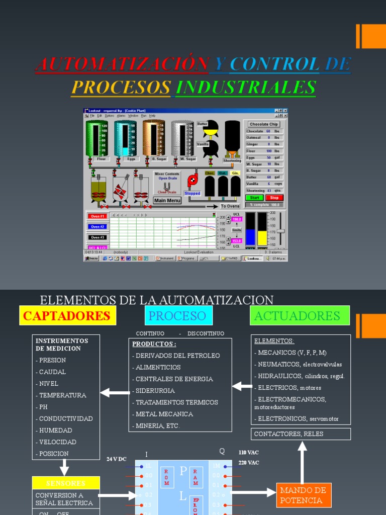 0 Introduccion A La Automatizacion y Control | PDF | Sensor | Solenoide