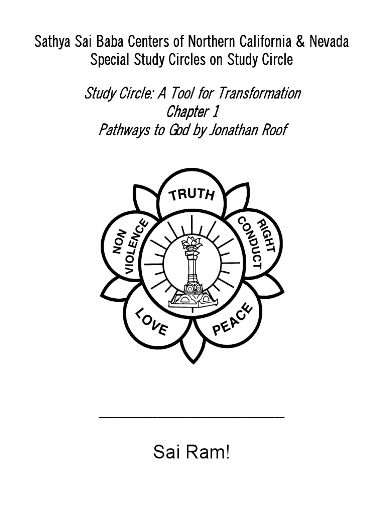 Study Circle A Tool For Transformation | PDF | Wisdom | Sathya Sai Baba