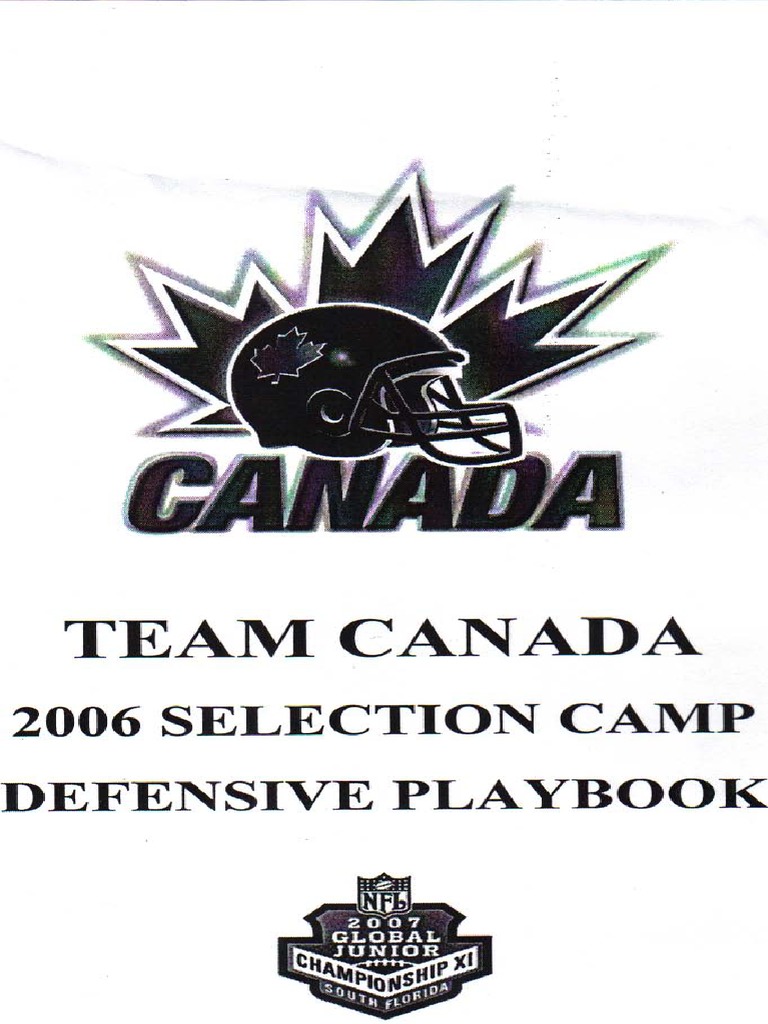 Team Canada Defensive Playbook | PDF