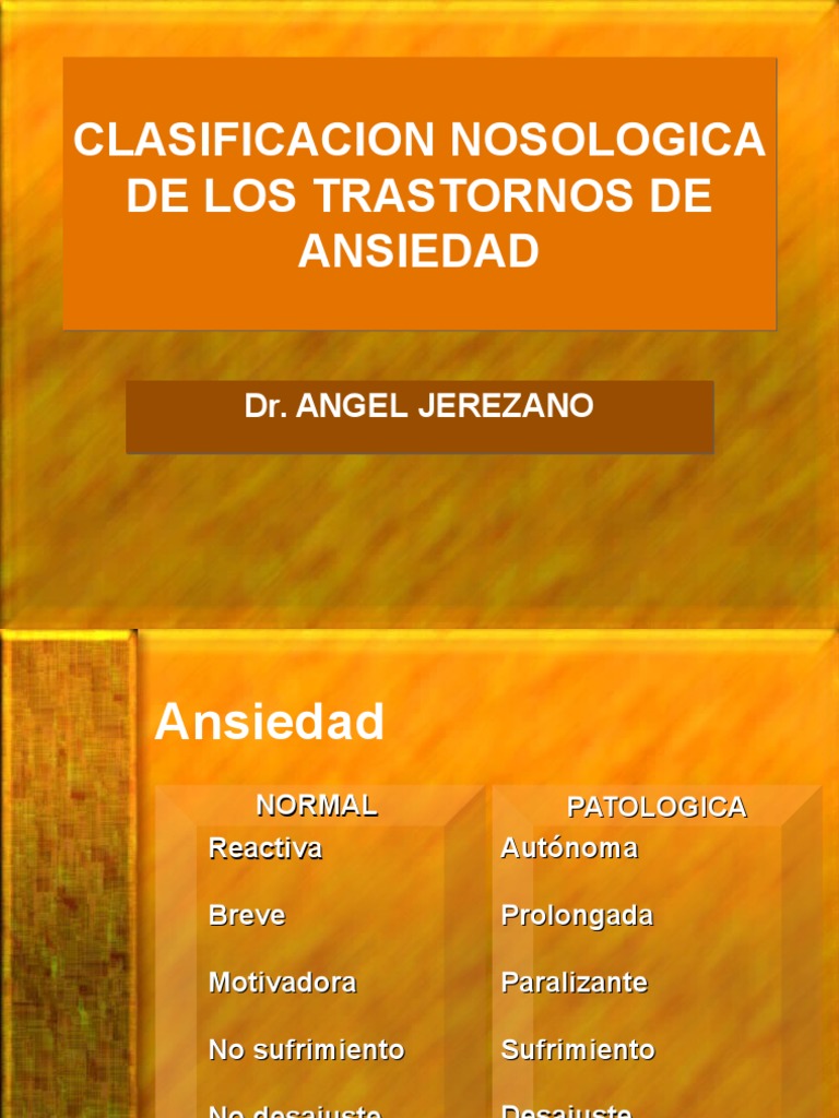 Trastornos de Ansiedad | PDF | Trastorno de estrés postraumático | Ansiedad