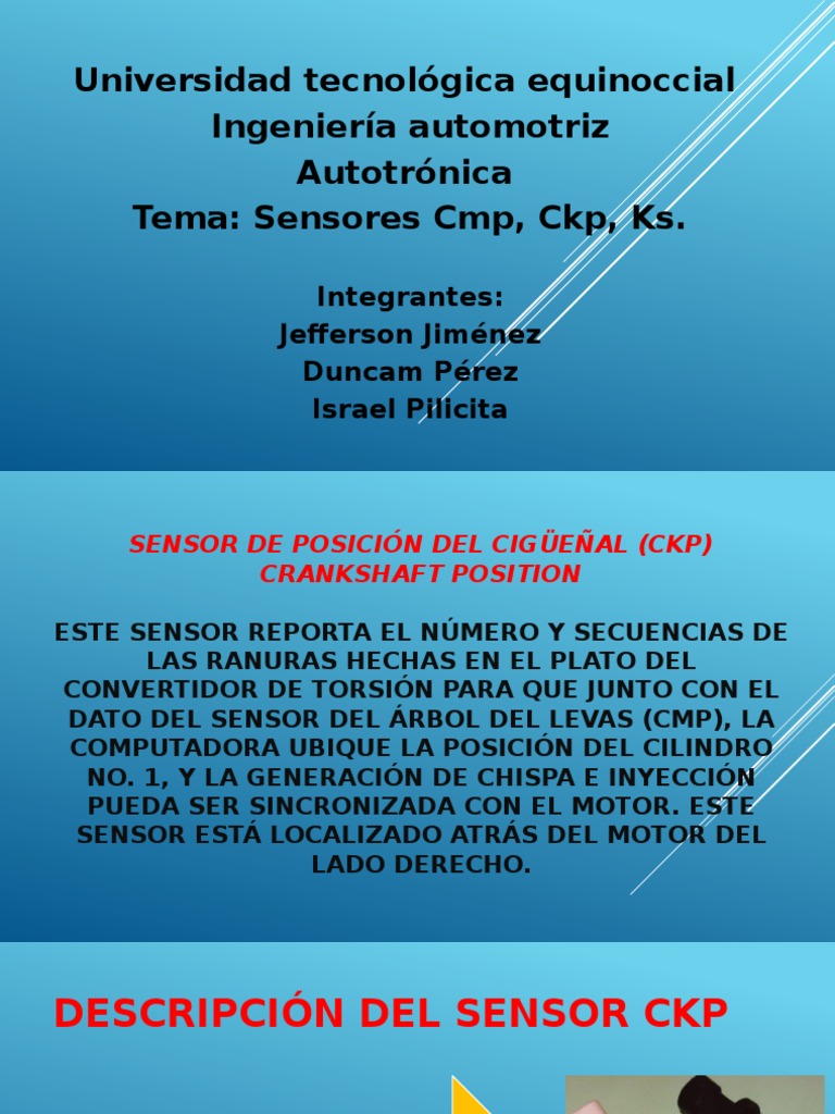 CMP CKP Ks | PDF | Máquinas | Motores