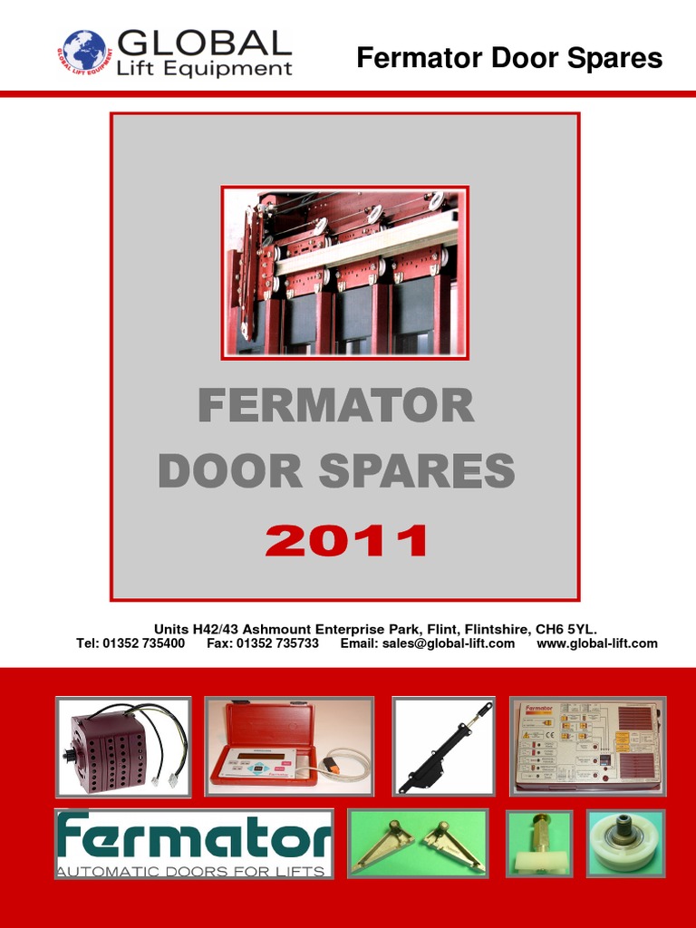 2011 Fermator Catalogue | PDF | Belt (Mechanical) | Elevator