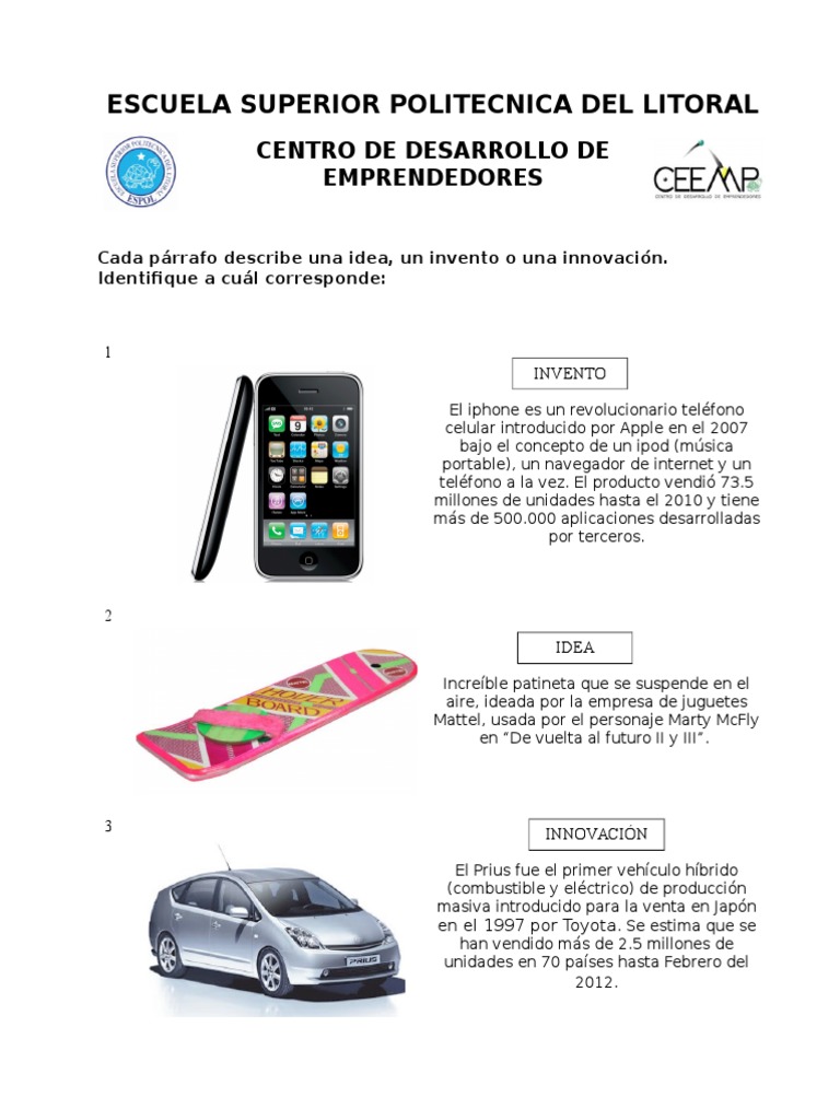 Idea Invento | PDF | Papel | Apple Inc.