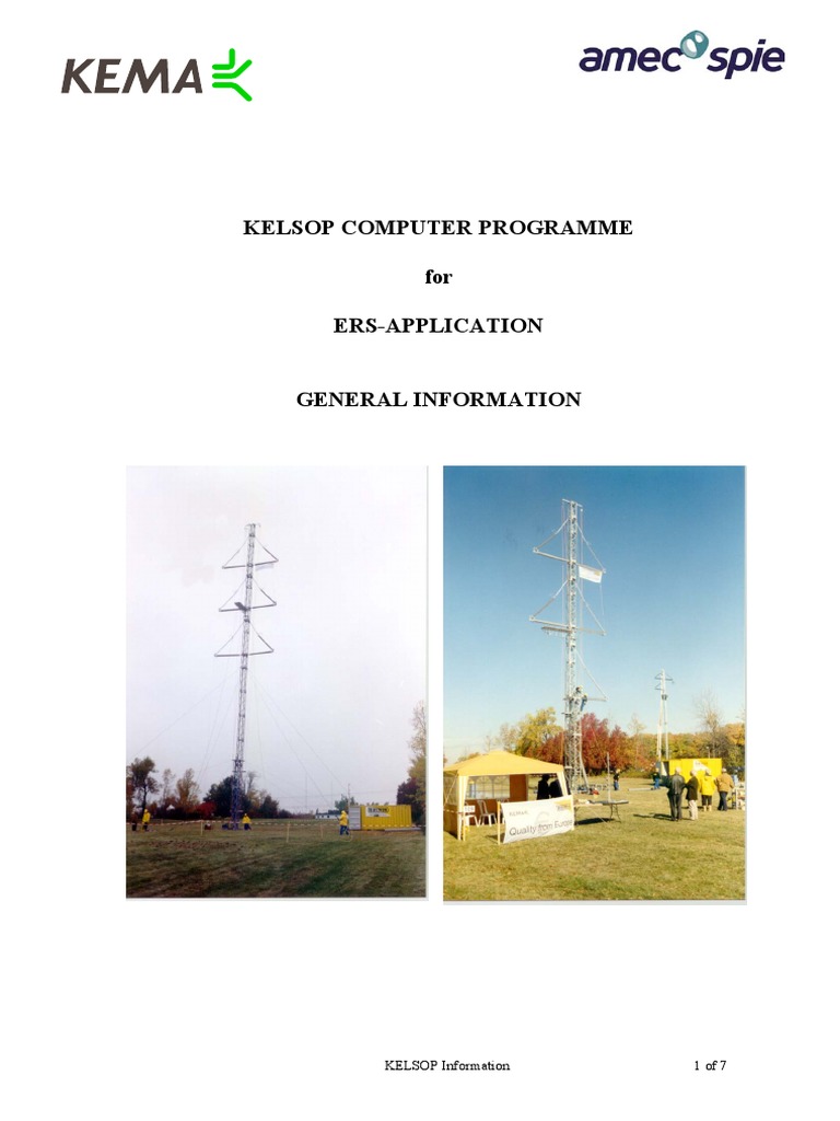 Amec Spie Kelsop Info Uk | PDF | Electromagnetism | Electricity