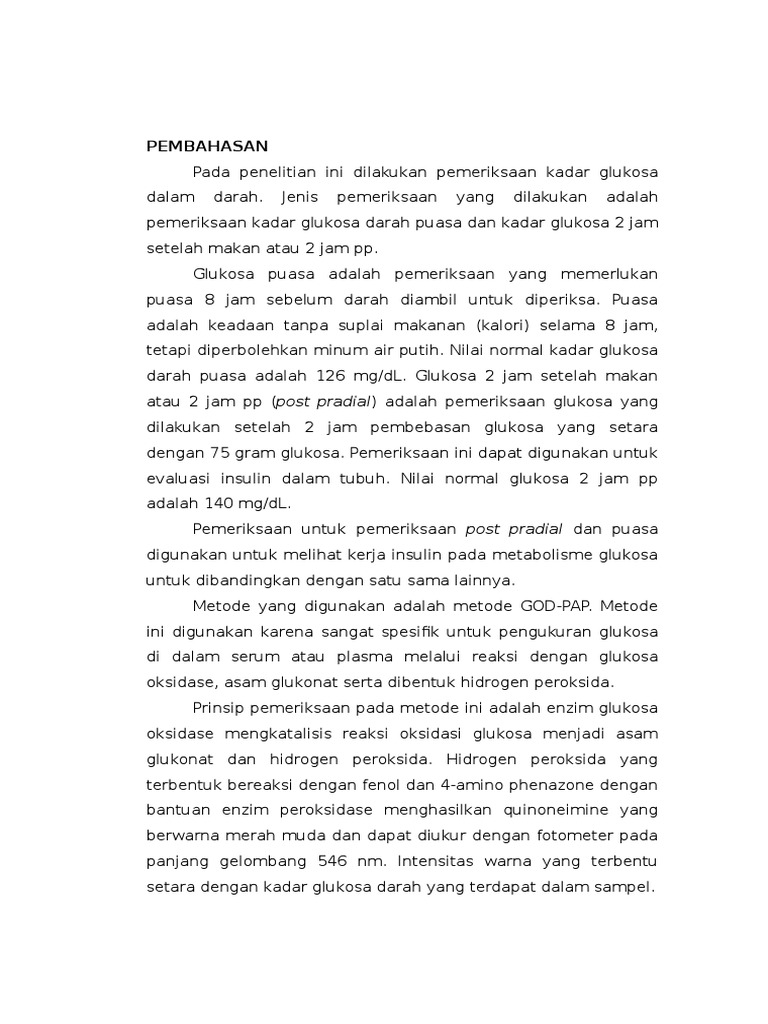 Pembahasan GOD-PAP | PDF